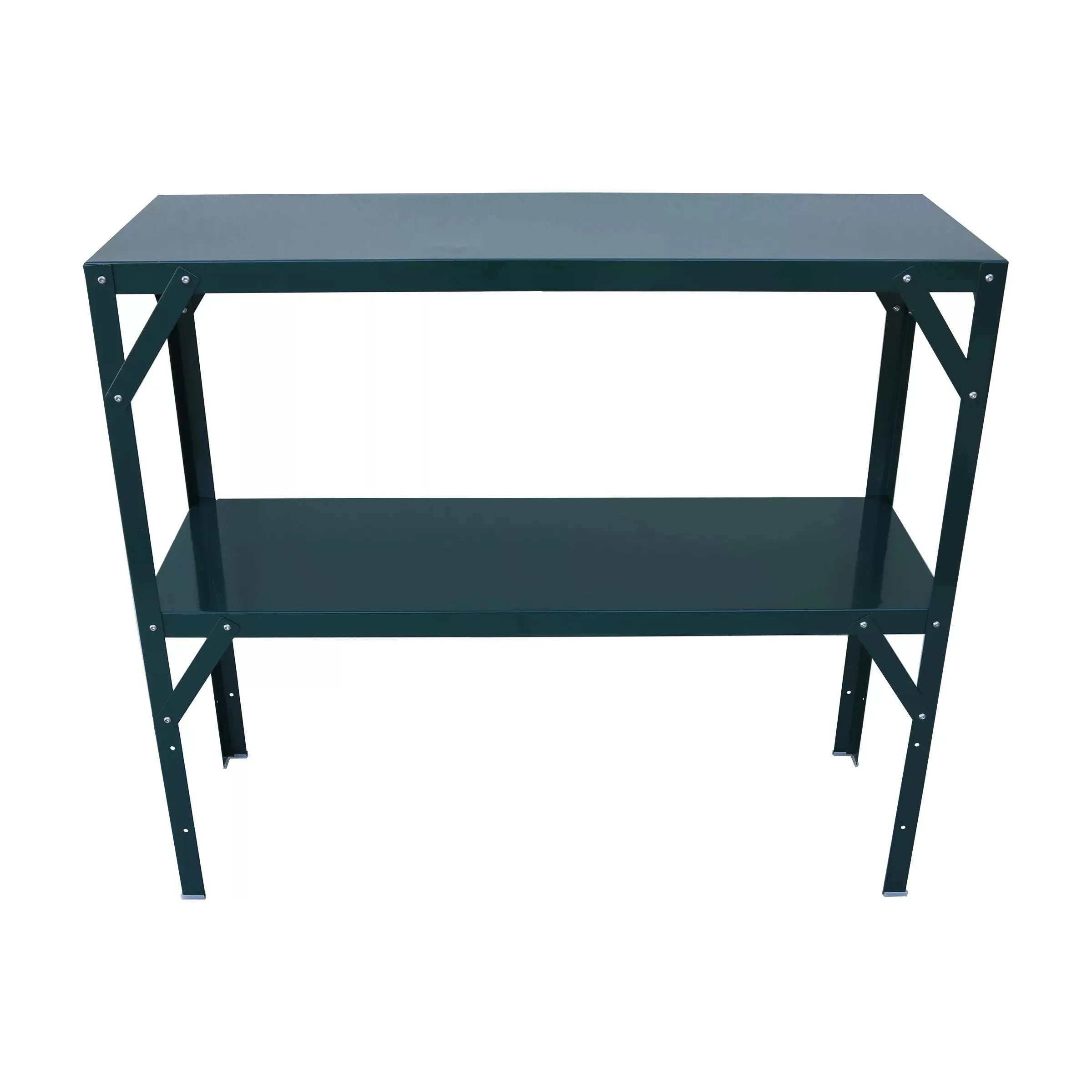 Powder Coated Steel Two Tier Staging Table #SKU STAGE